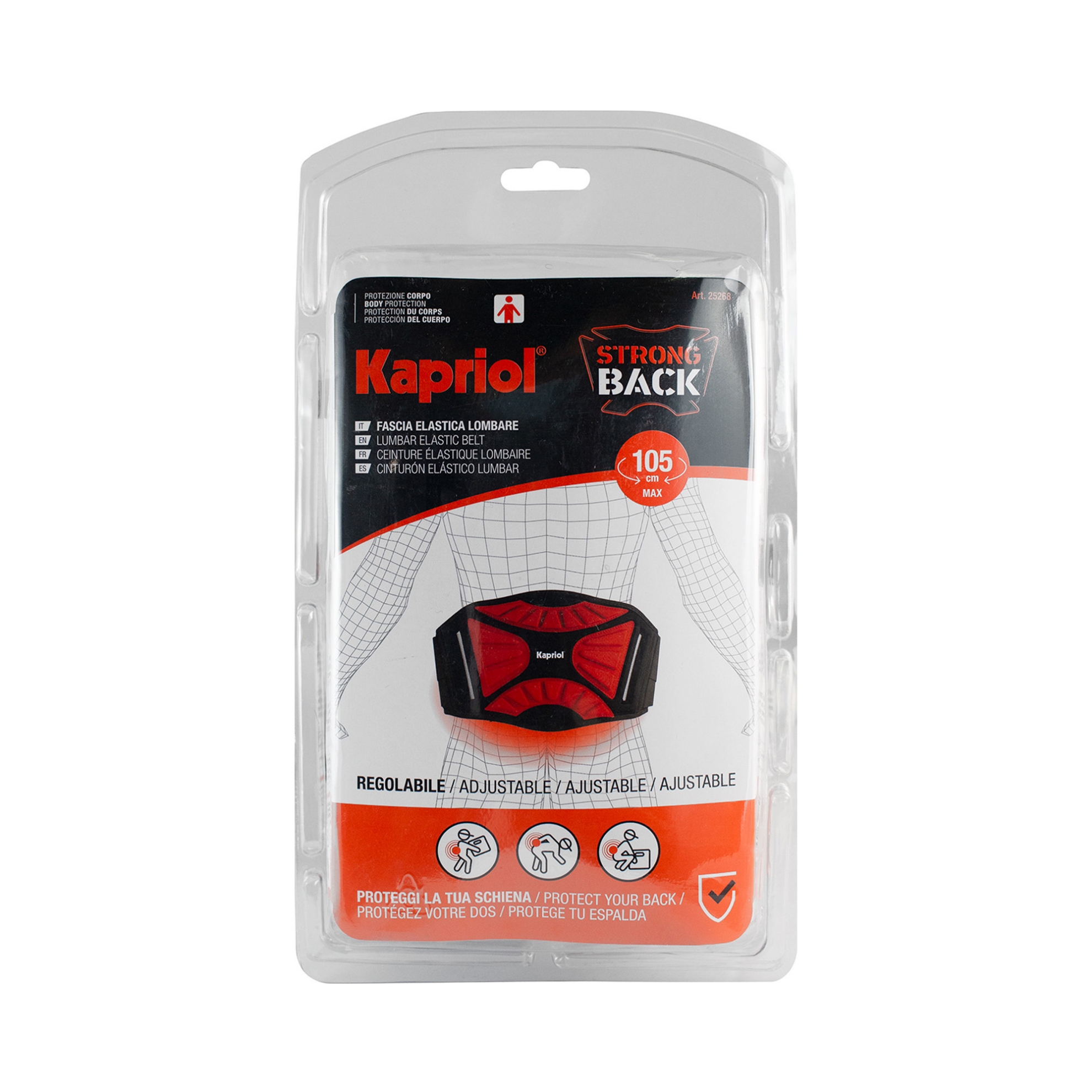 Supporto schiena Strong Back | Kapriol