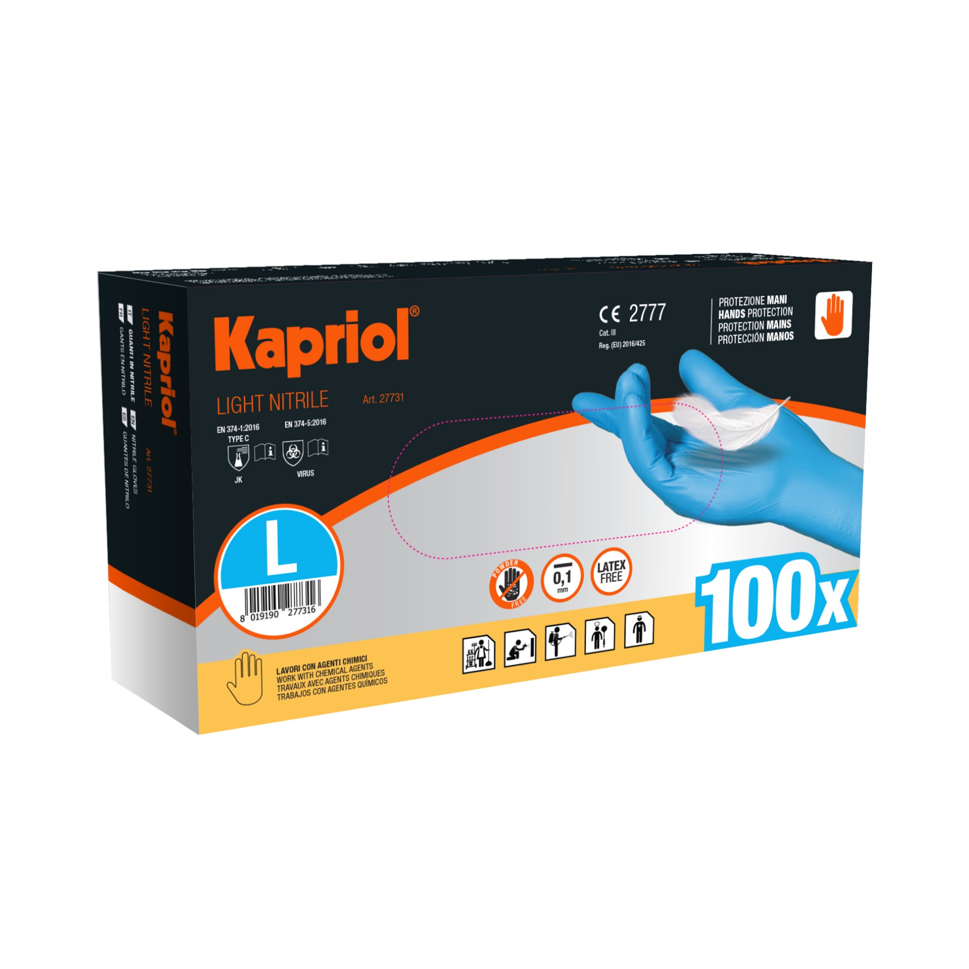 Guanti Light nitrile | Kapriol